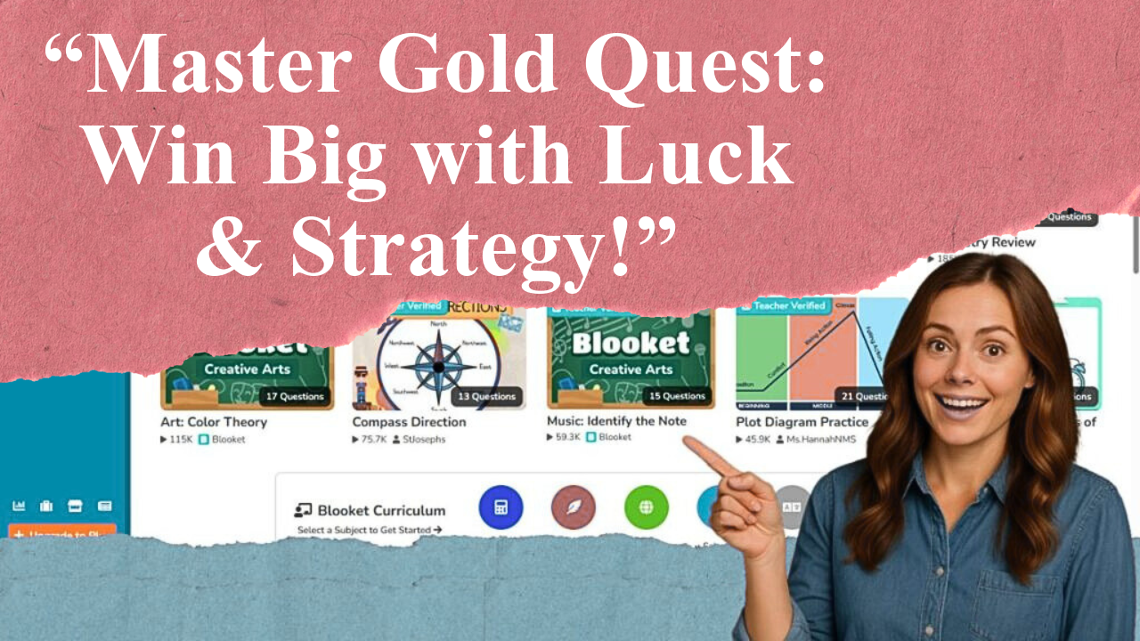 Blooket’s Gold Quest: The Ultimate Guide to Winning Big - Blooket